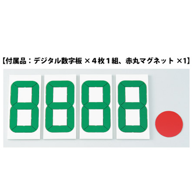 【安全標識／安全用品】WBGT値表示看板(枠付き看板・デジタル数字板のみ) HO-5411 | 看板の激安通販ならサインシティ