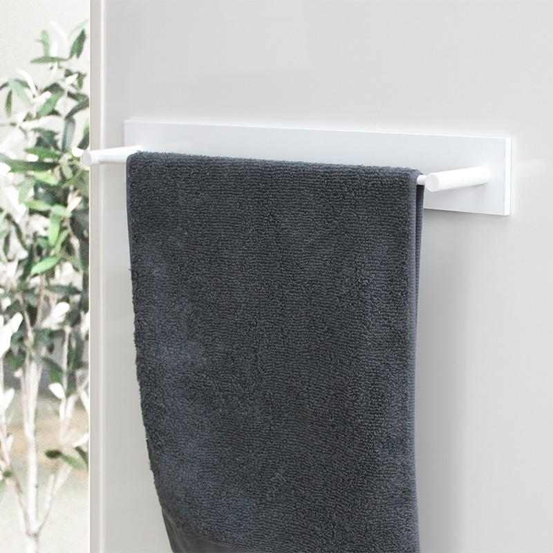 【マグネットシート】マグスチール BLAVO. タオルハンガーS ホワイト | 看板の激安通販サインシティ【看板設置も全国ご対応!】