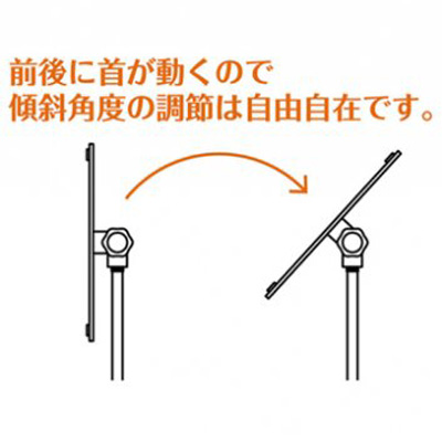 【スタンド看板】インフォメーションアクリルスタンド80 A3縦 ホワイト INFA80-A3TW | 看板の激安通販ならサインシティ