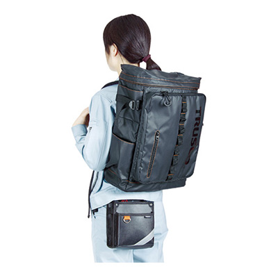 トラスコ】トラスコ TRUSCO プロ用軽量ボックス型リュック ショルダー